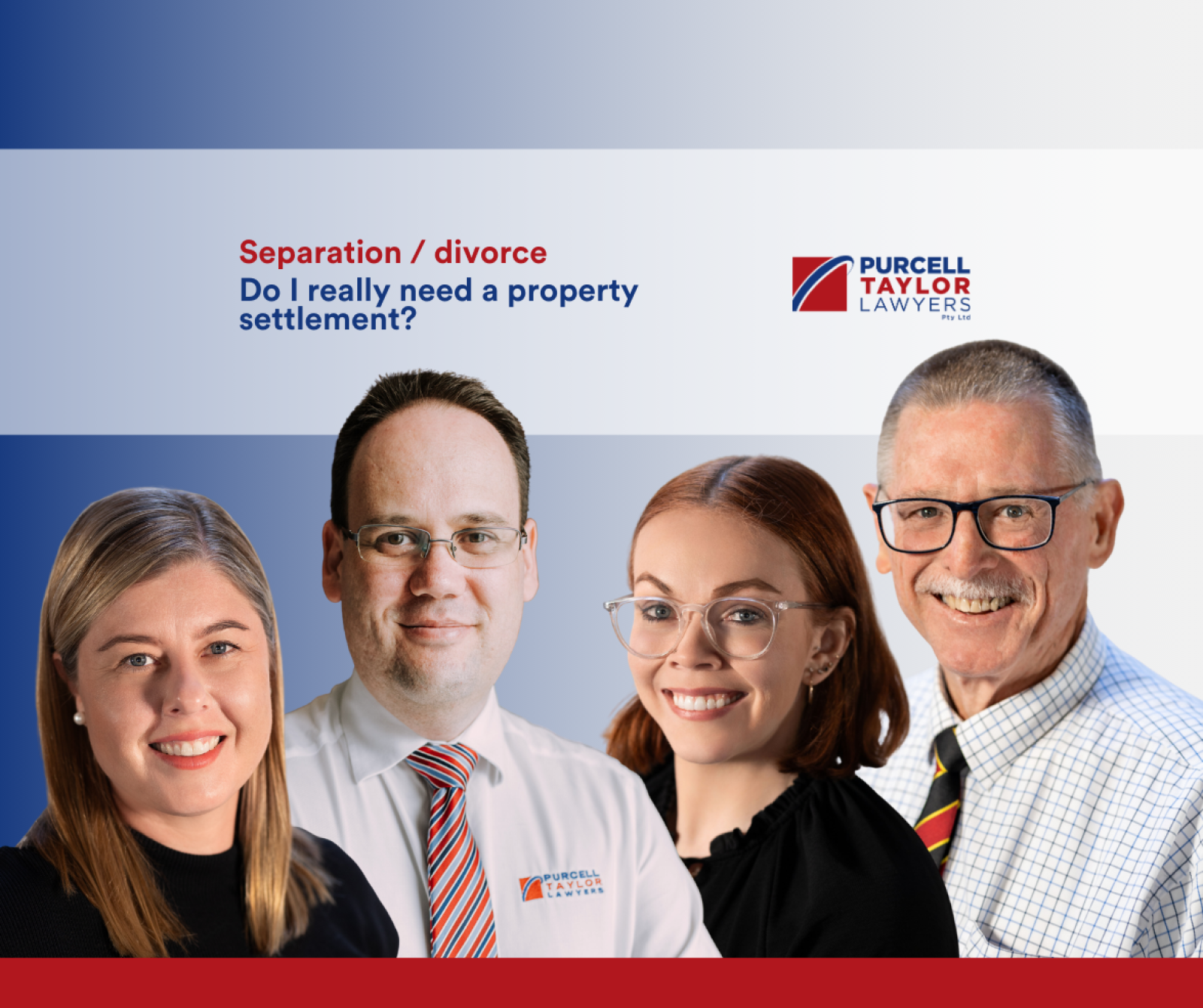 Property settlement - Purcell Taylor Lawyers